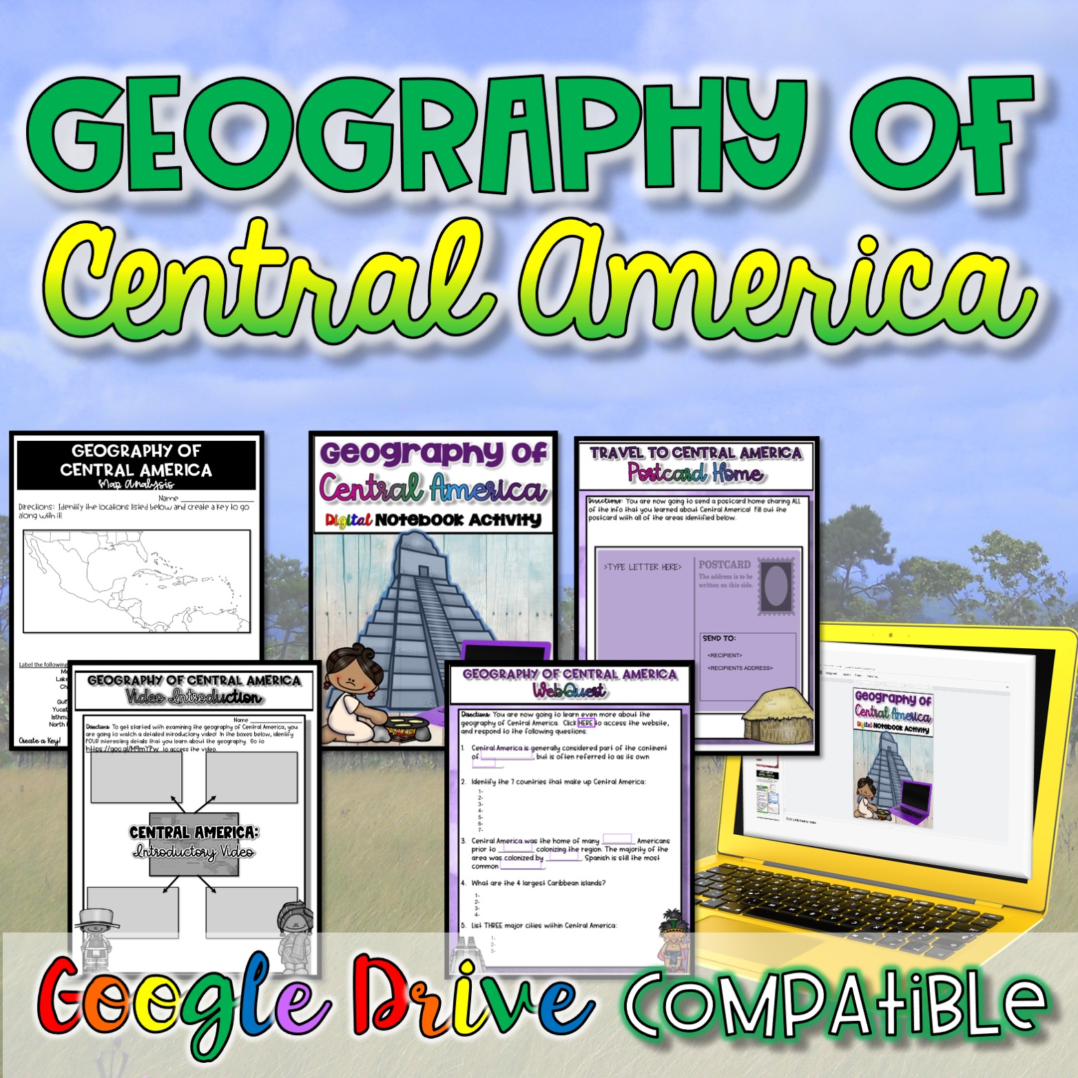 Geography Of Central America | History From The Middle