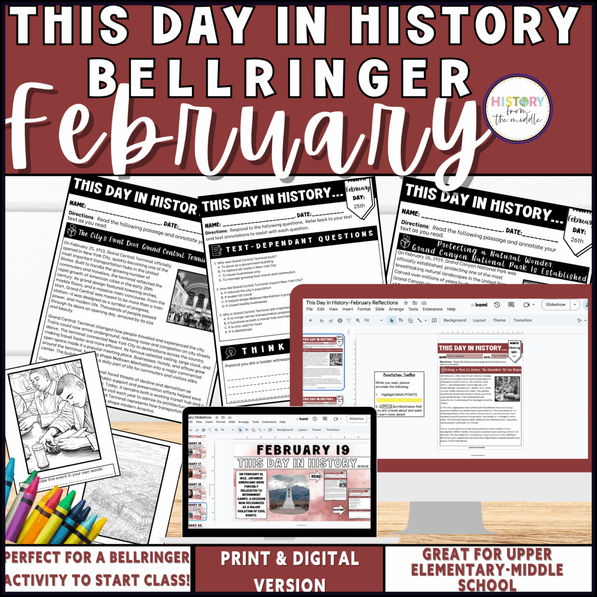 This Day In History-February | History From The Middle